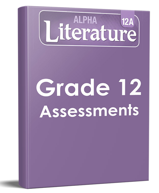 Alpha Lirature - Grade 12 - Assessments - Trial - course on eAlpha