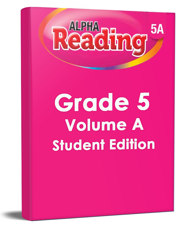 Alpha Reading (ELA) - Grade 5 - Volume A - Student Editions - course on ...