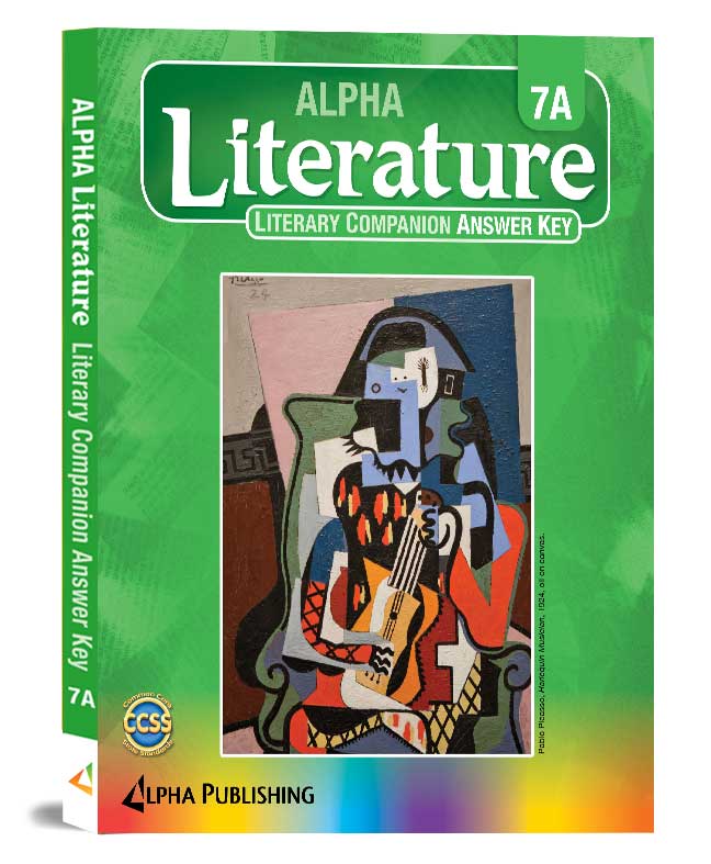 Alpha Literature - Grade 7 - Literary Companion Answer Keys - Free ...