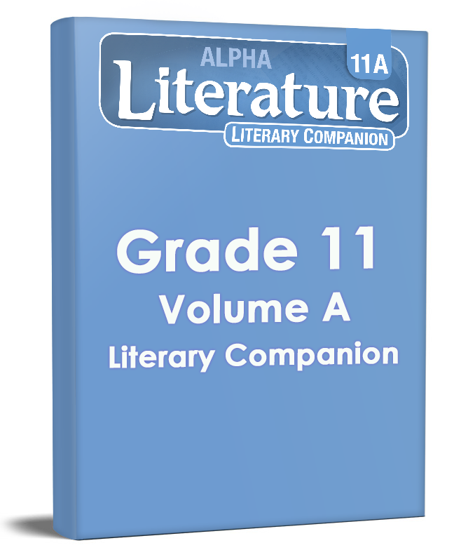 Alpha Literature - Grade 11 - Volume A - Literary Companions - course ...