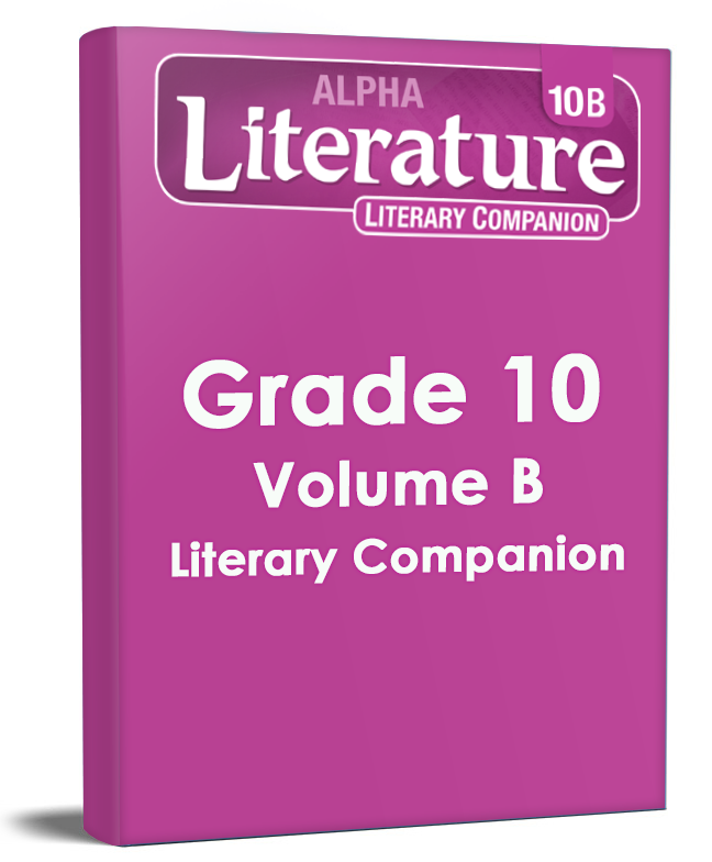 Alpha Literature - Grade 10 - Volume B - Literary Companions - Trial ...