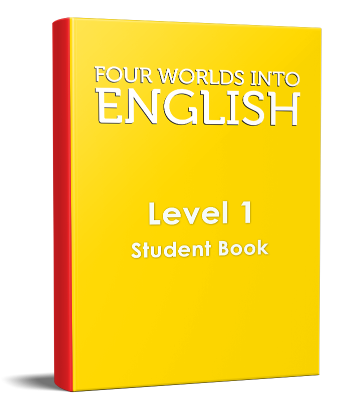 Level 1 - Four Worlds into English - Student Book - course on eAlpha