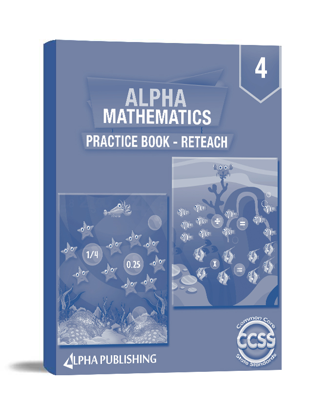 Alpha Matematics - Grade 4 - Reteach Practice Book - Complete Book PDF ...