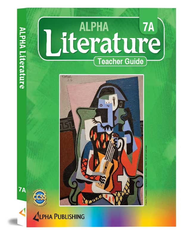 Alpha Literature - Grade 7 - Free Teacher Resources - course on eAlpha
